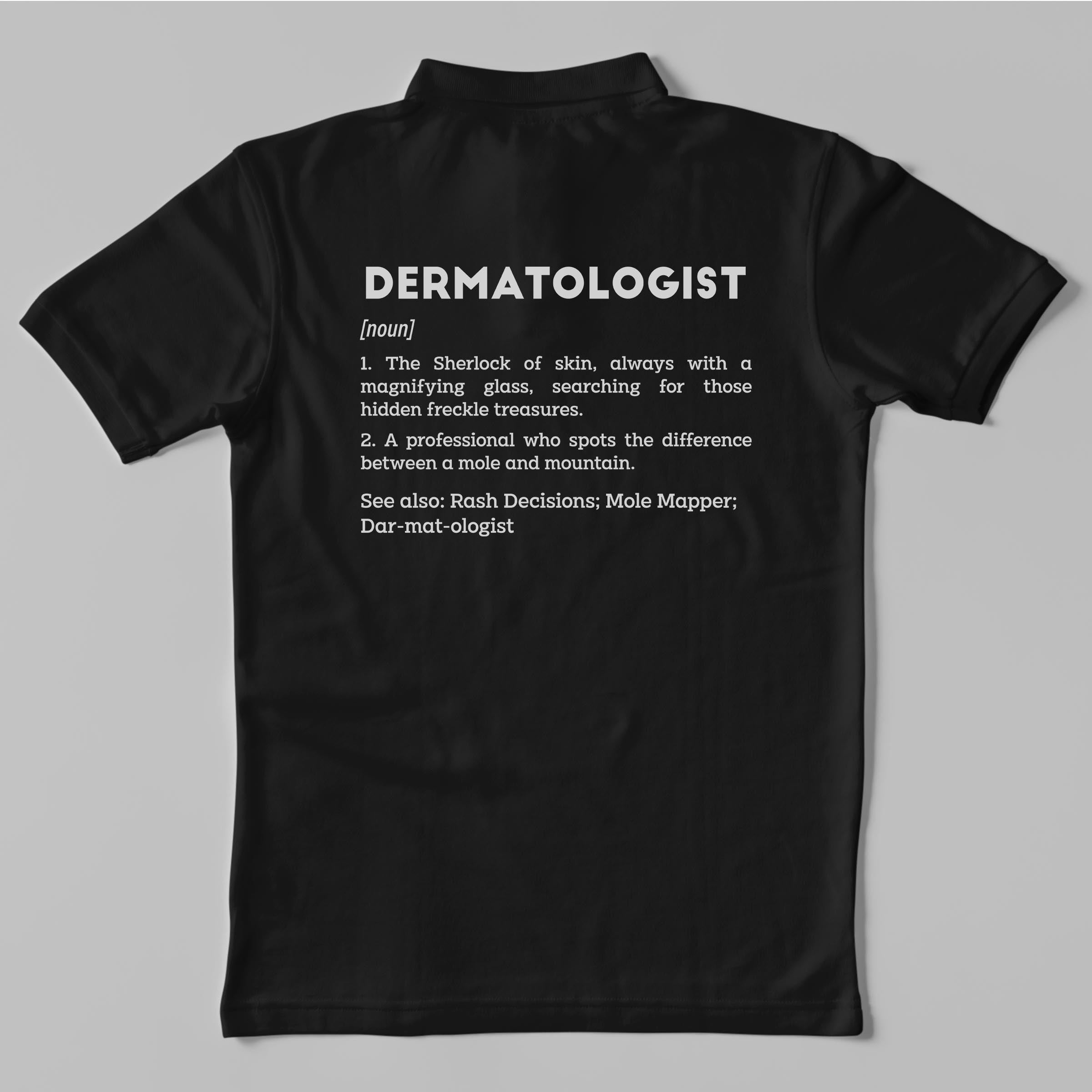 Definition Of Dermatologist - Unisex Polo T-shirt - themanan.in – The Manan