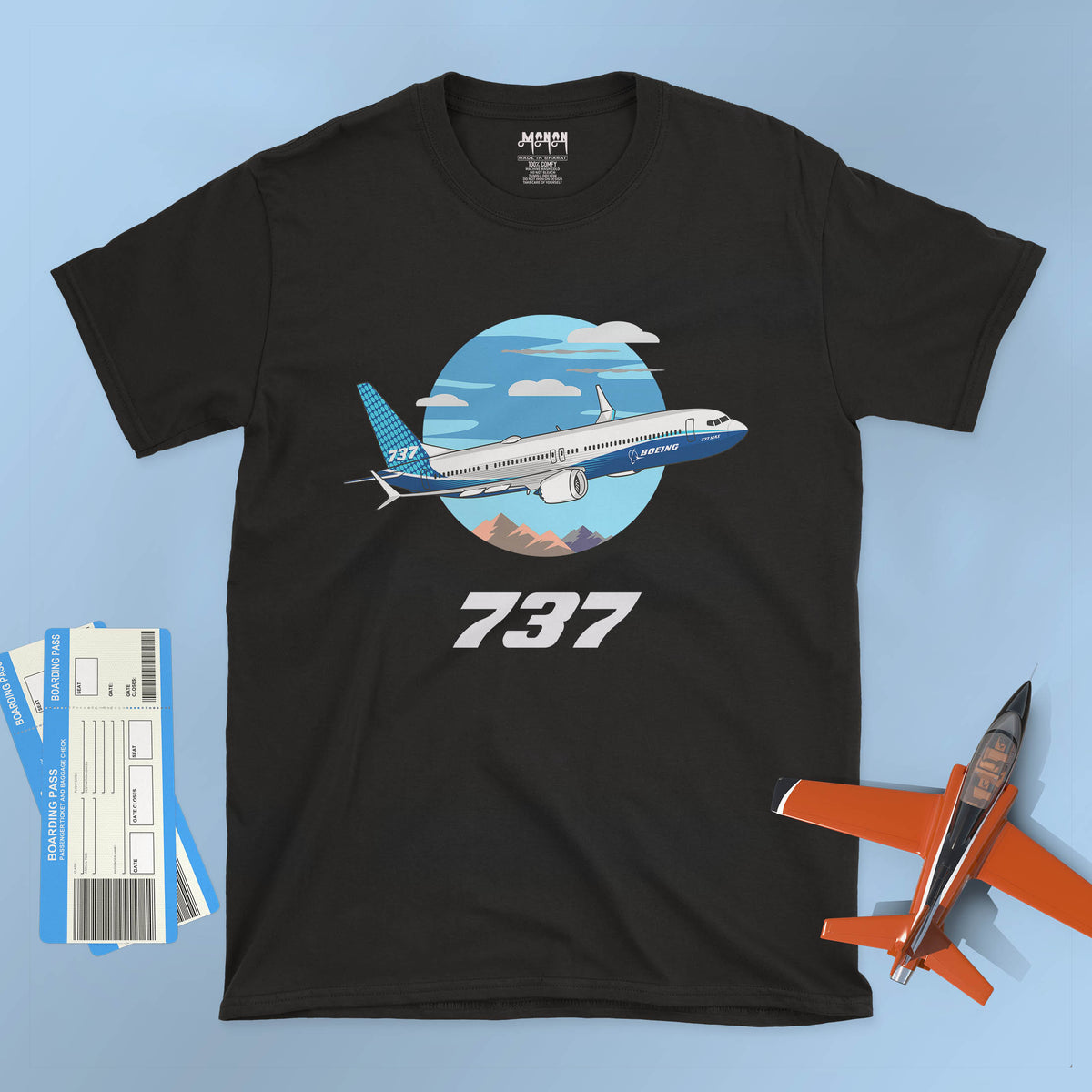 B737 - Unisex T-shirt - themanan.in – The Manan