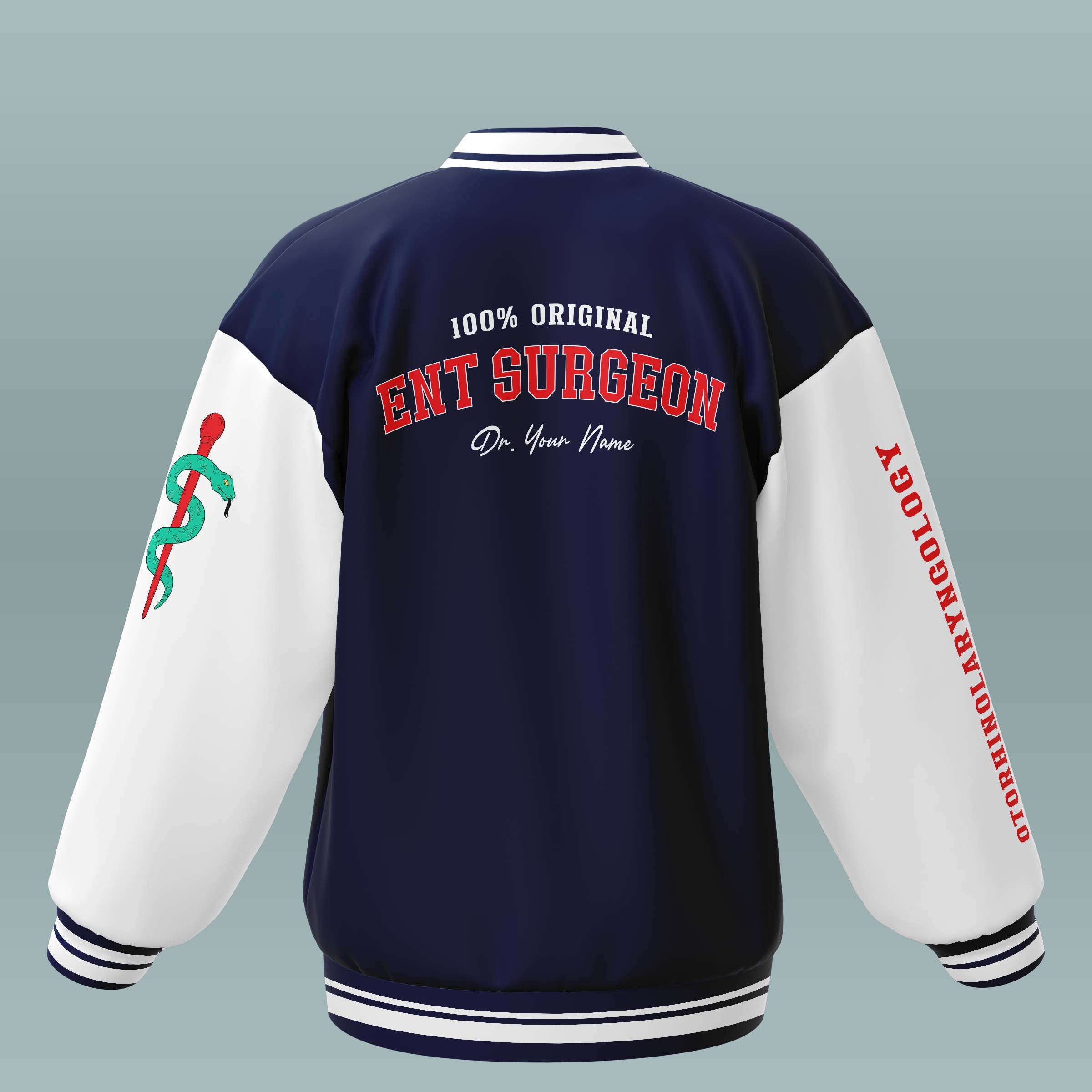 ENT Surgeon - Personalized Varsity Jacket - themanan.in – The Manan
