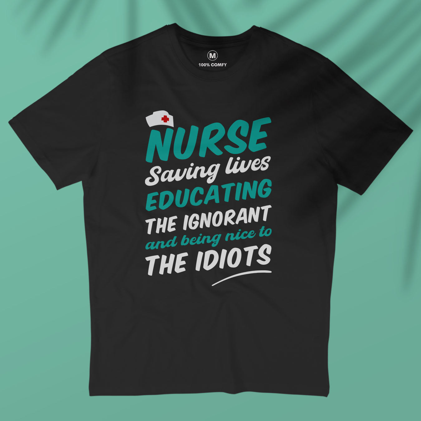 Nurse Saving Lives... - Unisex T-shirt - themanan.in – The Manan
