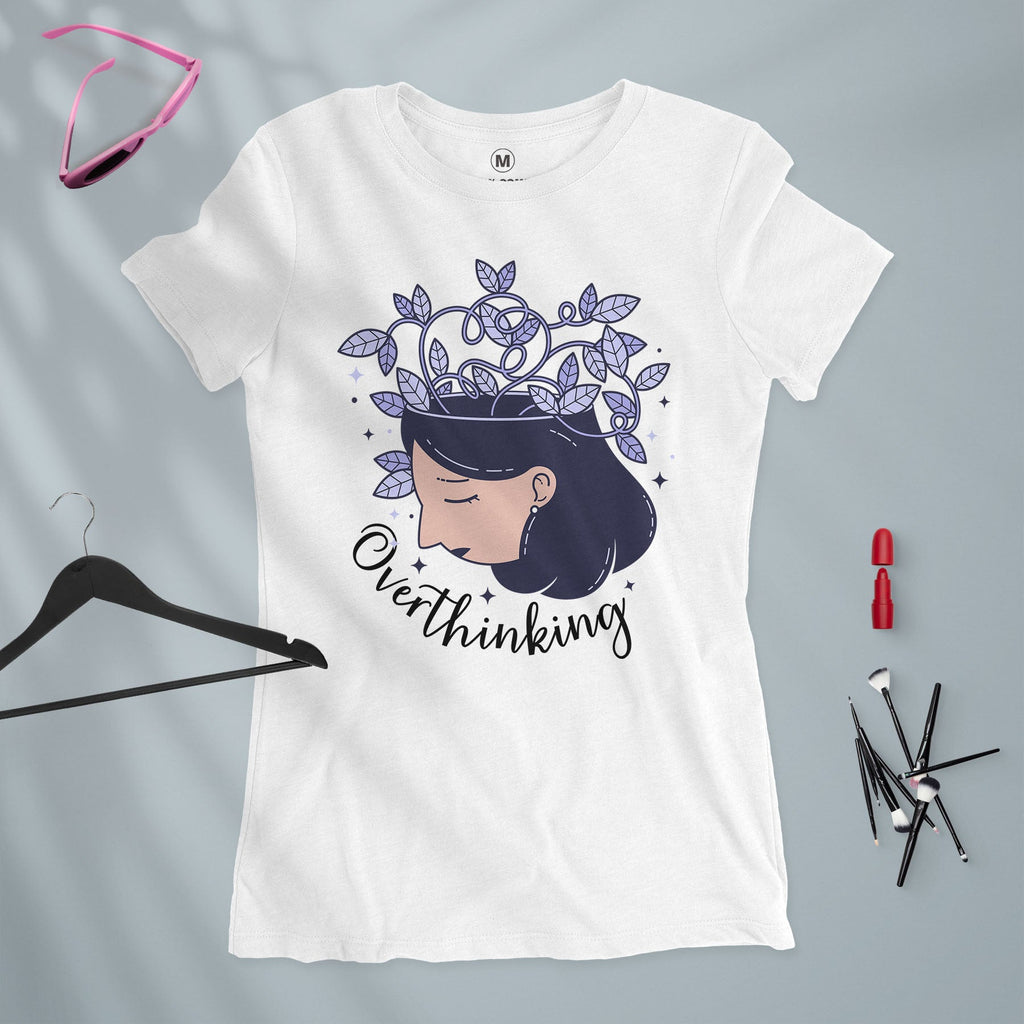 Overthinking │Women T-shirt- themanan.in – The Manan