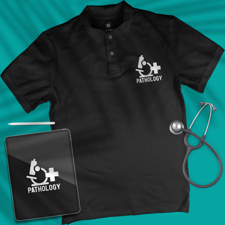 Pathology Logo - Polo T-shirt - themanan.in – The Manan