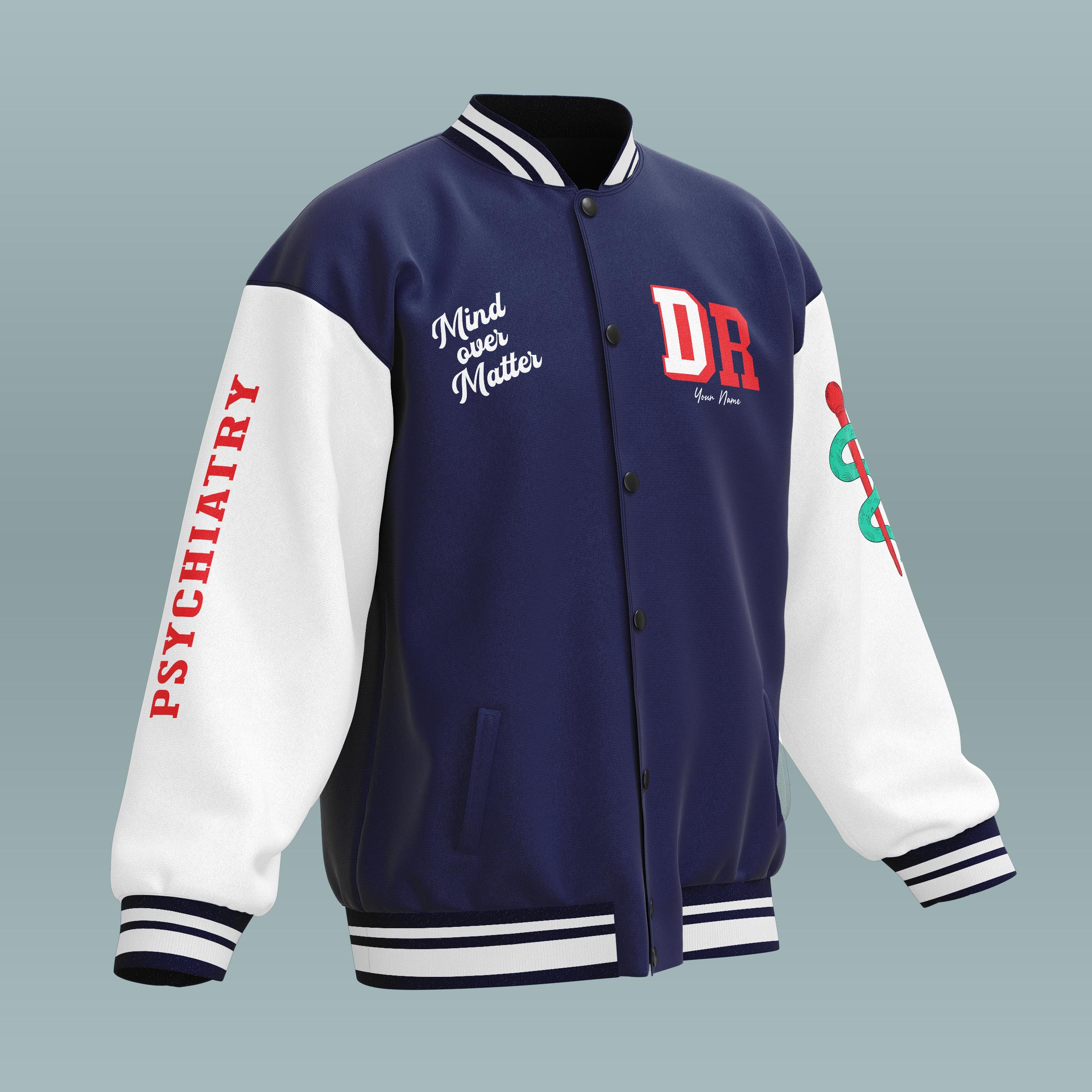 Psychiatrist - Personalized Varsity Jacket - themanan.in – The Manan