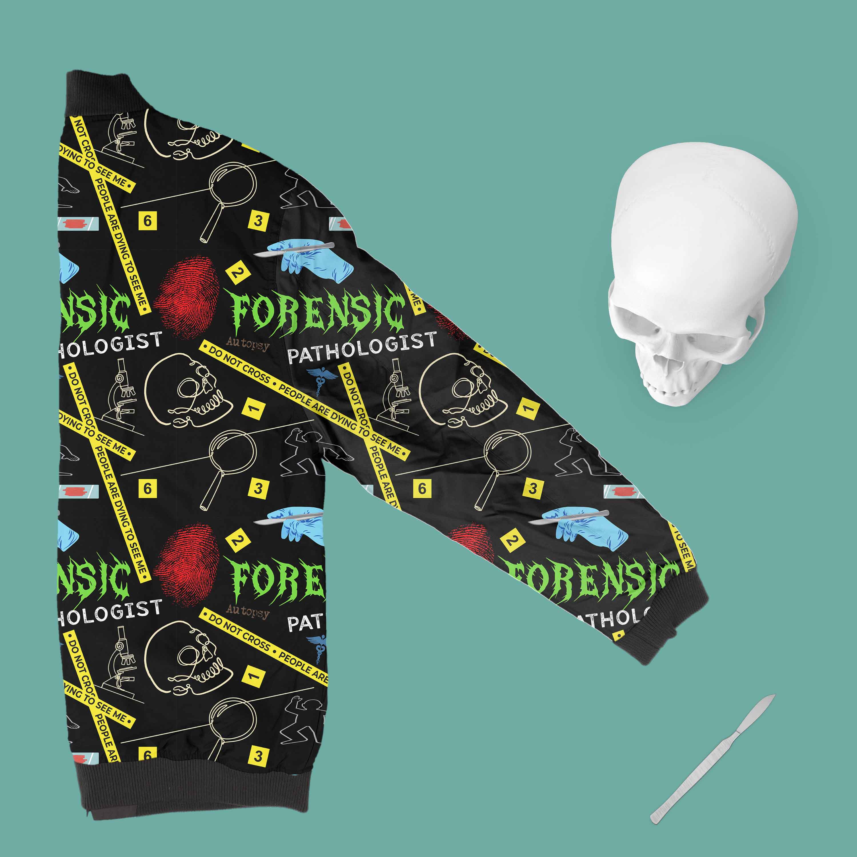 Forensic - Unisex Printed Jacket - themanan.in – The Manan