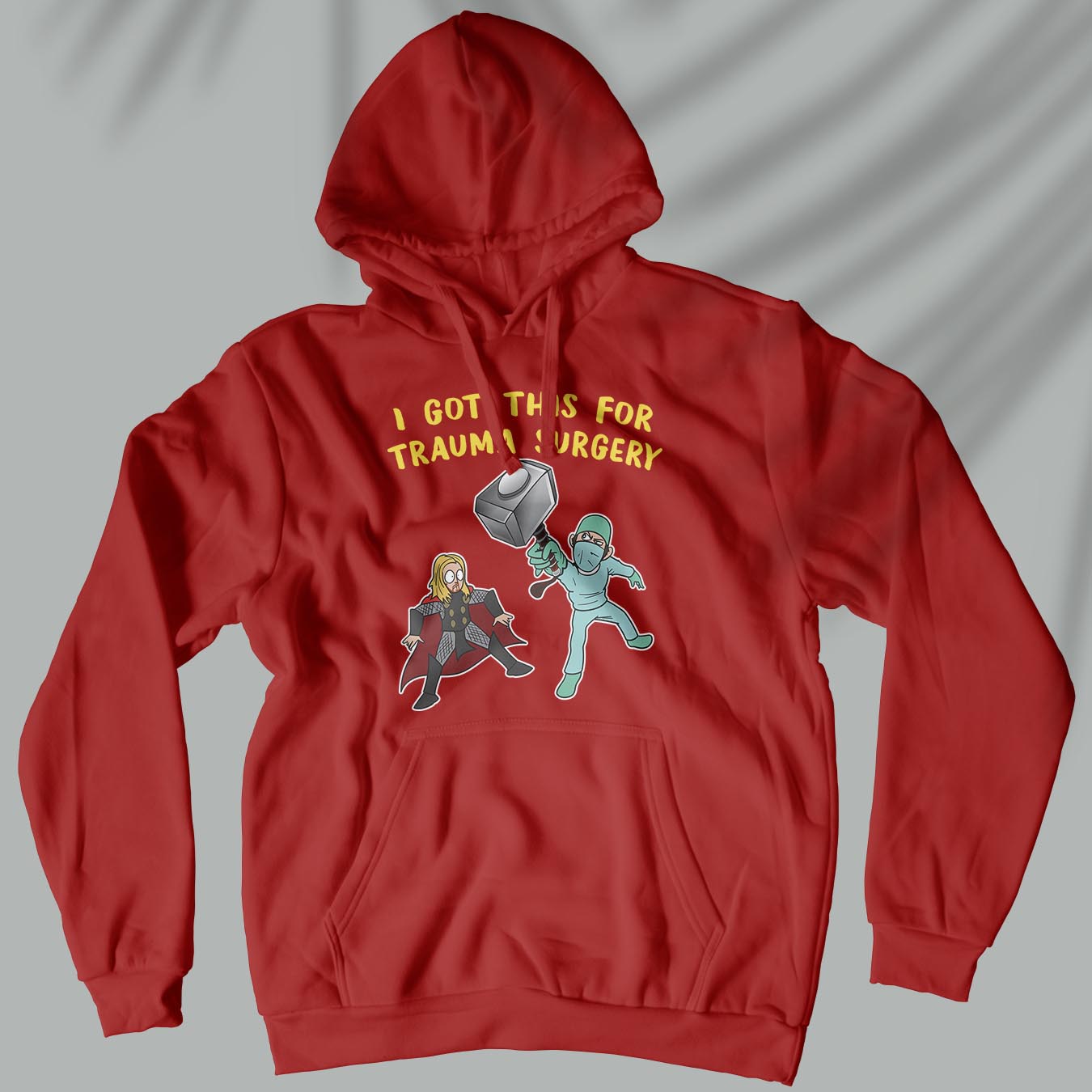Trauma Surgery Hammer - Doctor Unisex Hoodie - themanan.in – The Manan